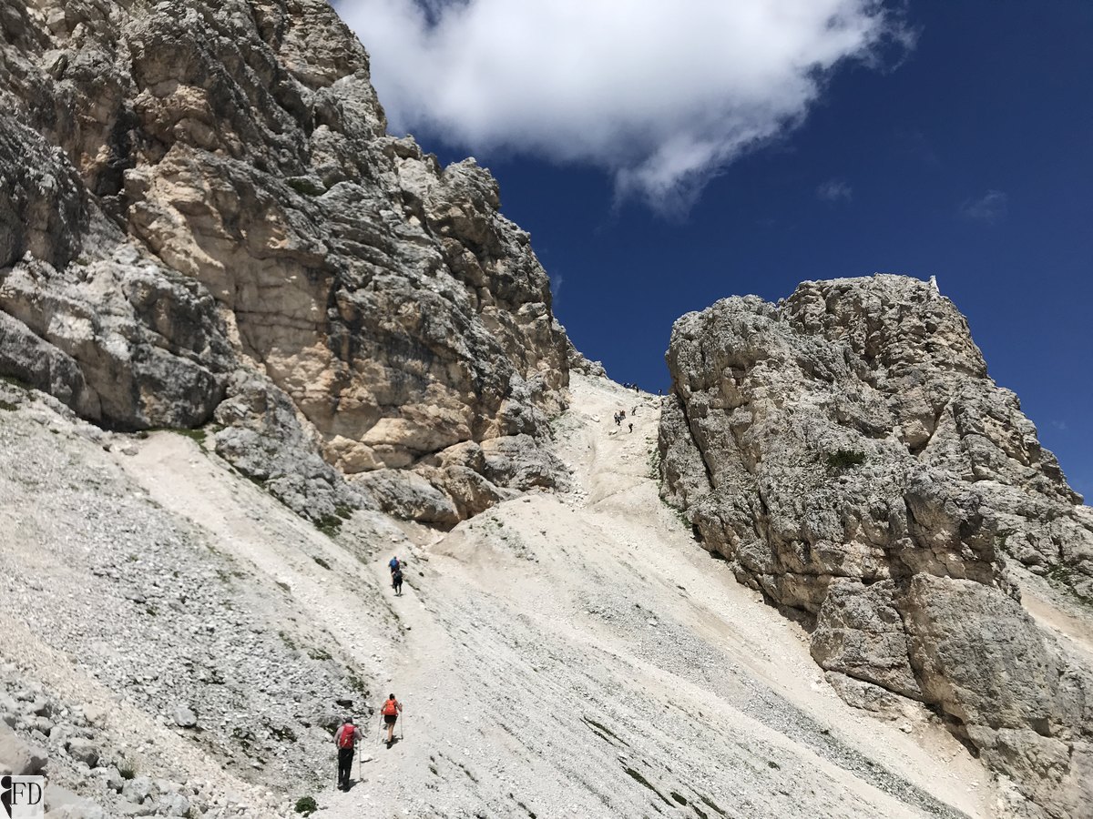 Escursione ad anello attorno a Pelmo e Pelmetto passando per Forcella ...